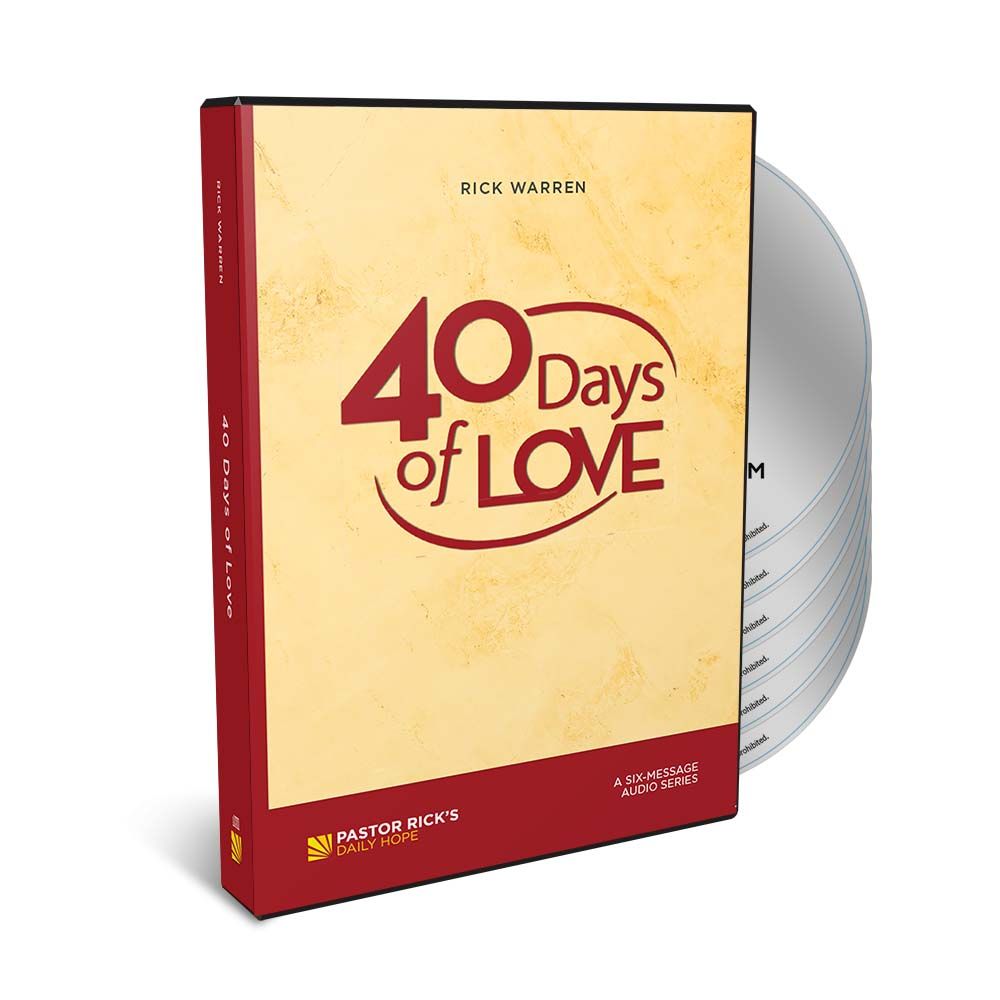 40 Days of Love (Complete Audio Series) – Pastor Rick Store