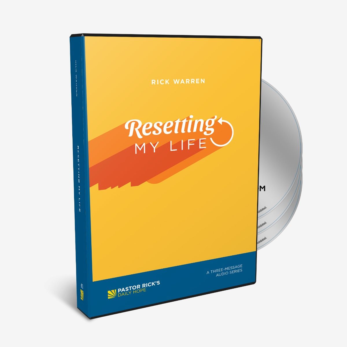 Resetting My Life Complete Audio Series – Pastor Rick Store