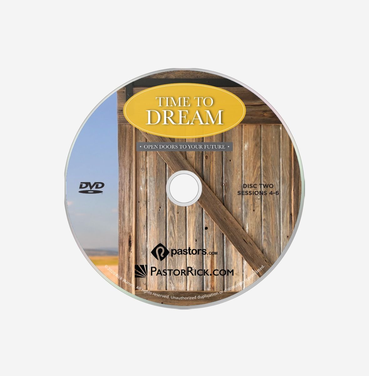 Time to Dream Small Group DVD – Pastor Rick Store
